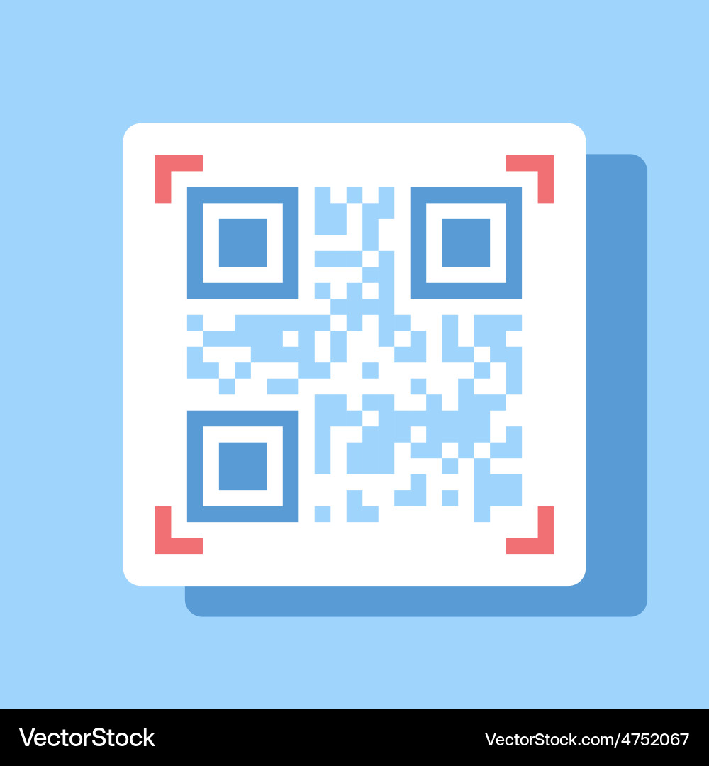Qr code Royalty Free Vector Image - VectorStock