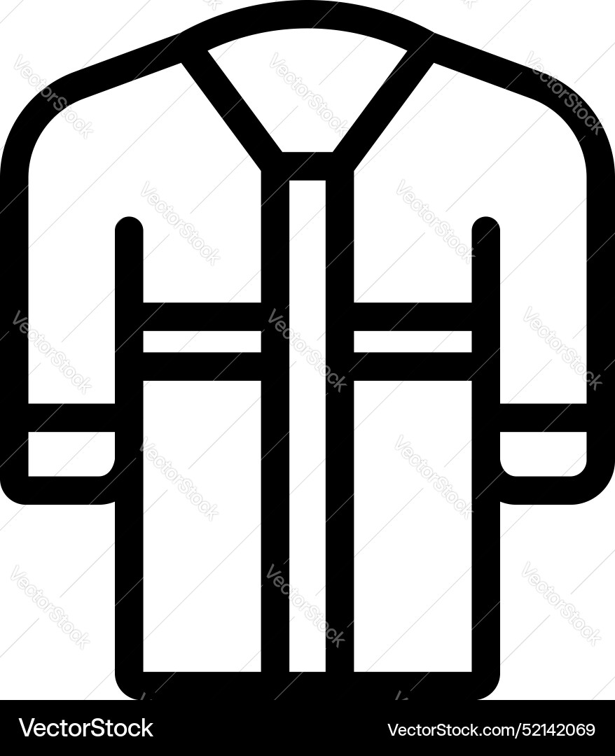 Firefighter uniform protecting from fire hazard Vector Image