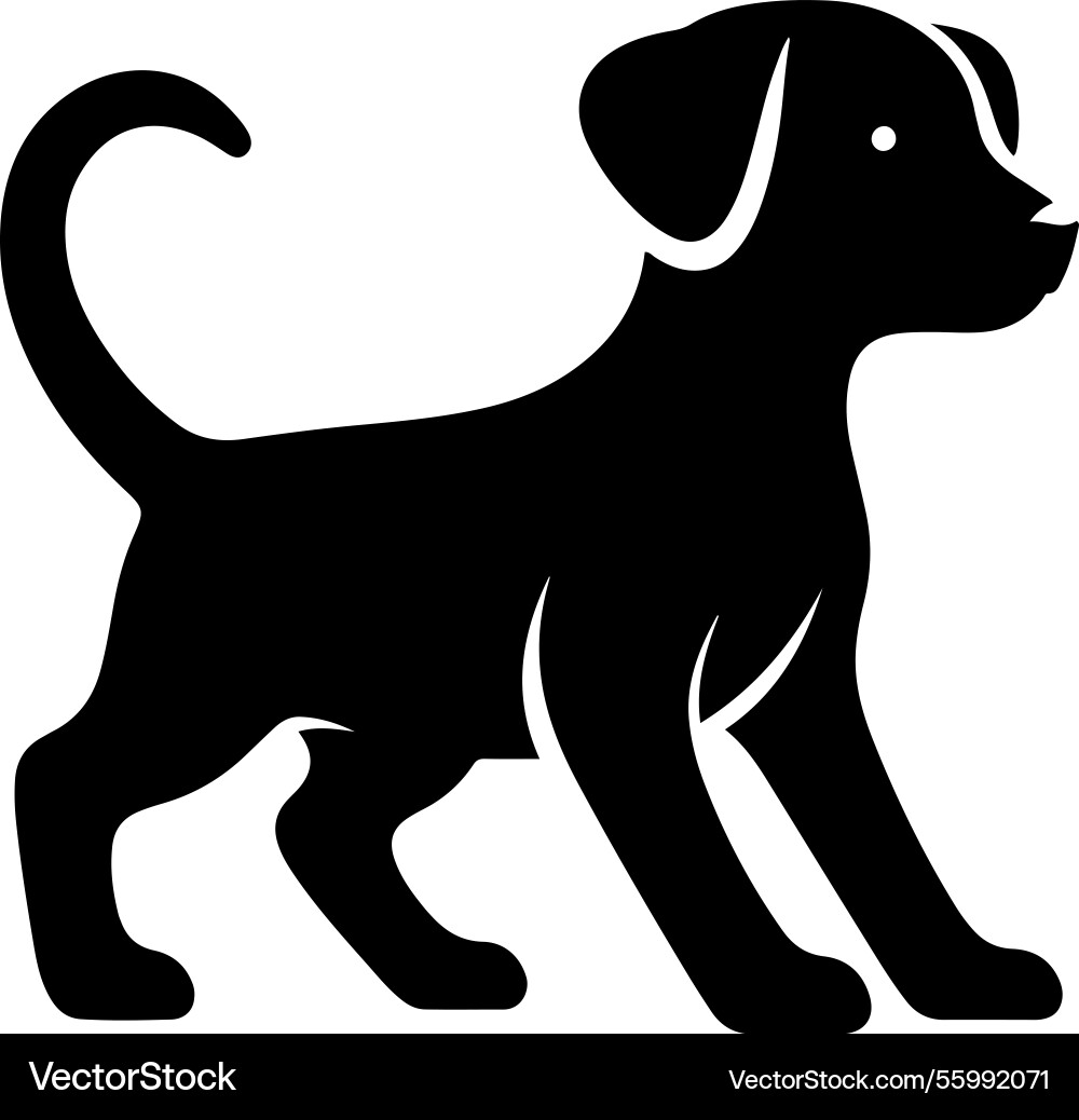 A dog image Royalty Free Vector Image - VectorStock