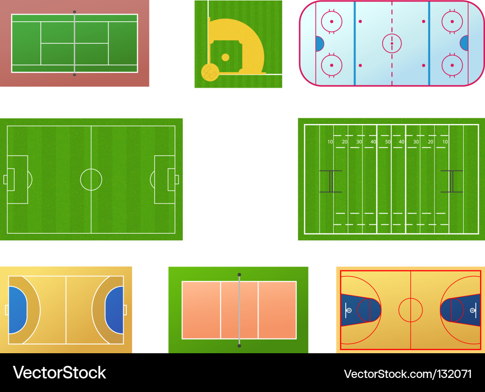 Football Court Vector Images (over 6,600)