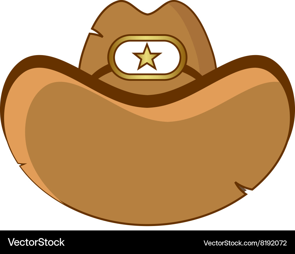 Sheriff-hat Royalty Free Vector Image - VectorStock