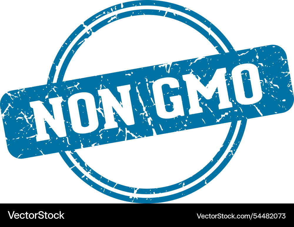 Non gmo stamp Royalty Free Vector Image - VectorStock