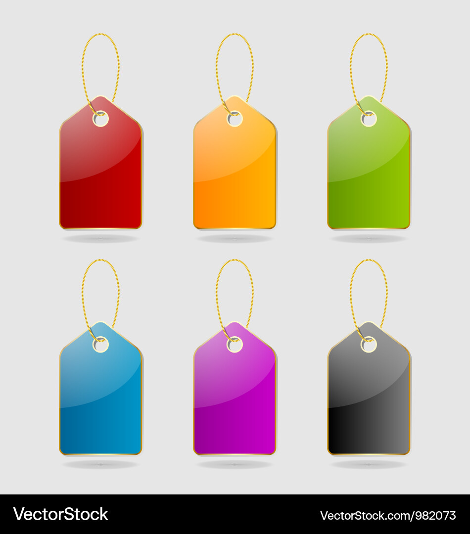Price tags Royalty Free Vector Image - VectorStock