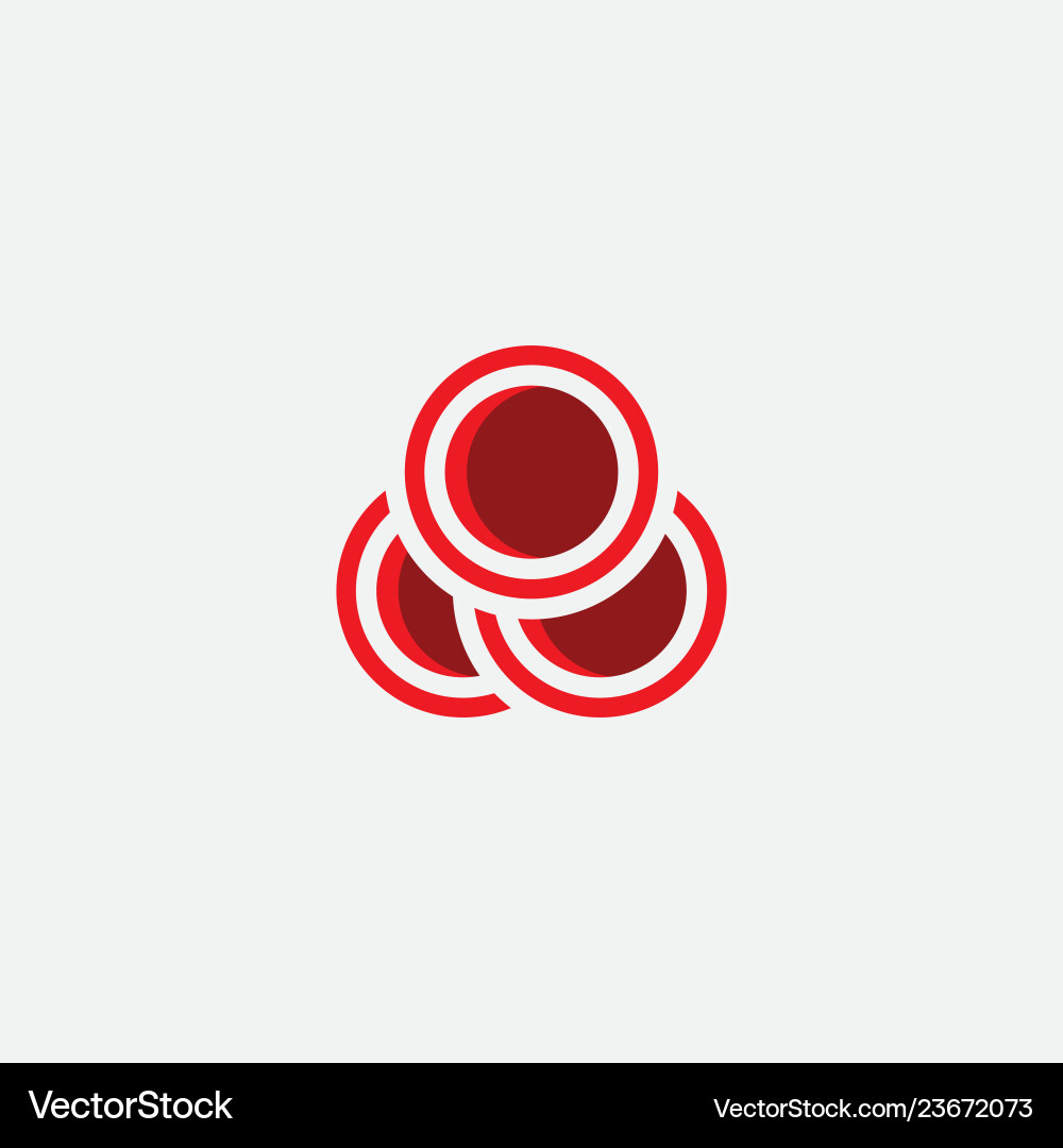 Red Blood Cell Logo Royalty Free Vector Image - VectorStock