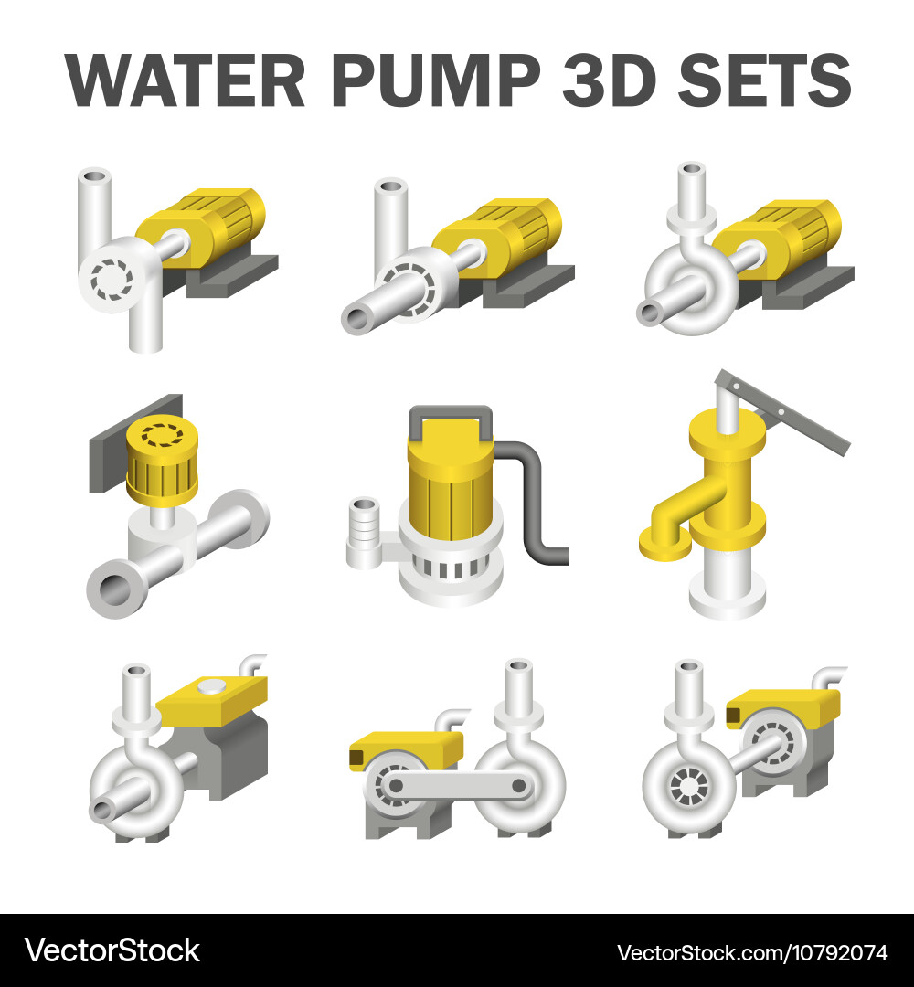 Water pump icon Royalty Free Vector Image - VectorStock