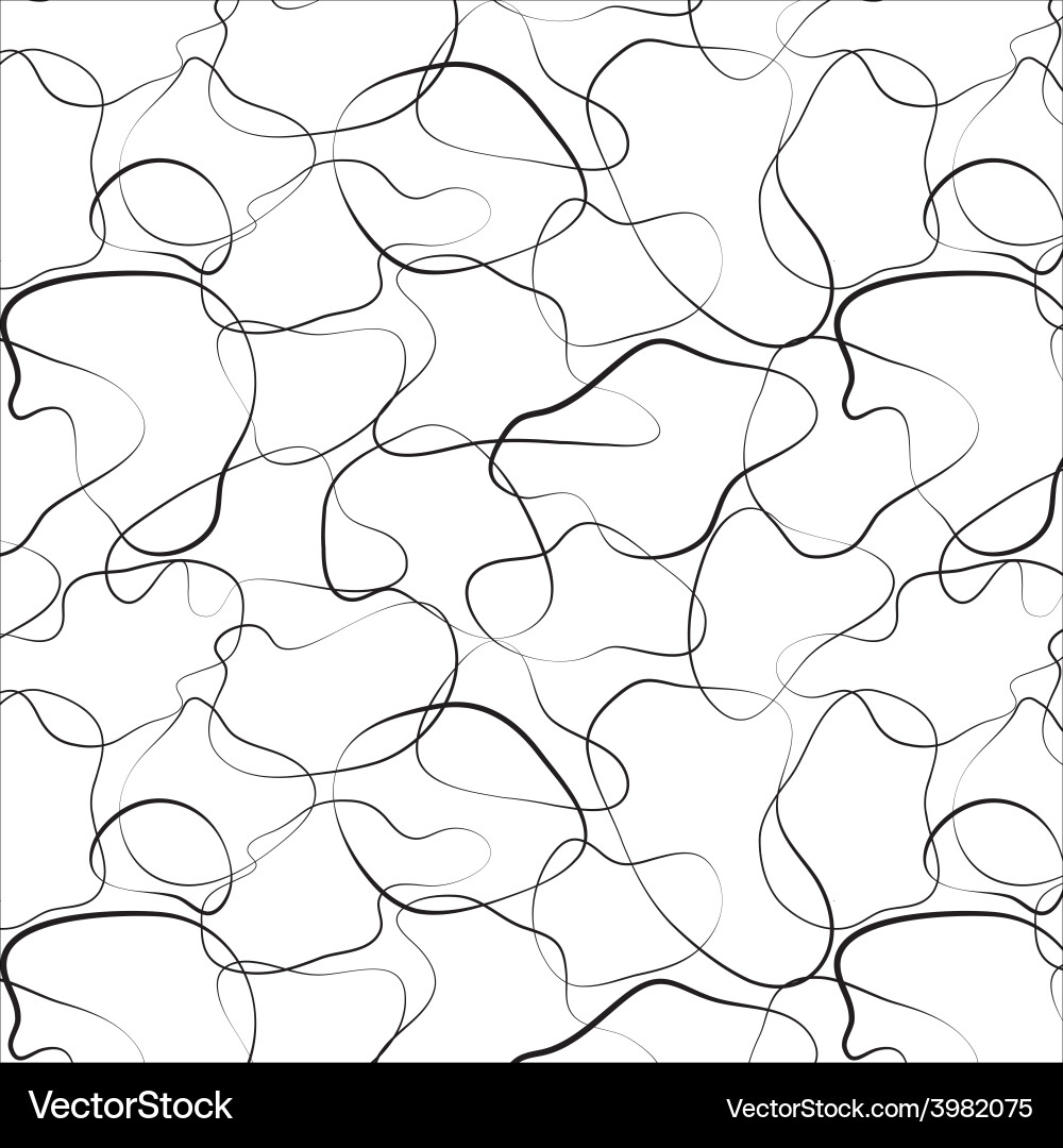 Seamless smooth pattern Royalty Free Vector Image