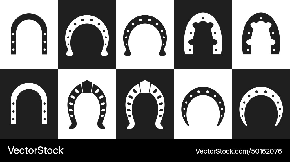 Horseshoe Royalty Free Vector Image - VectorStock