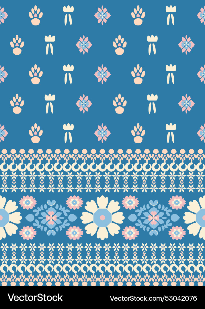Pattern design featuring traditional palestinian Vector Image