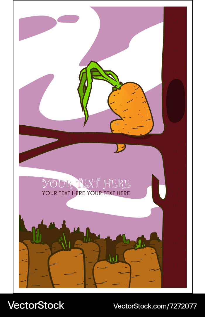 Carrott Royalty Free Vector Image - VectorStock