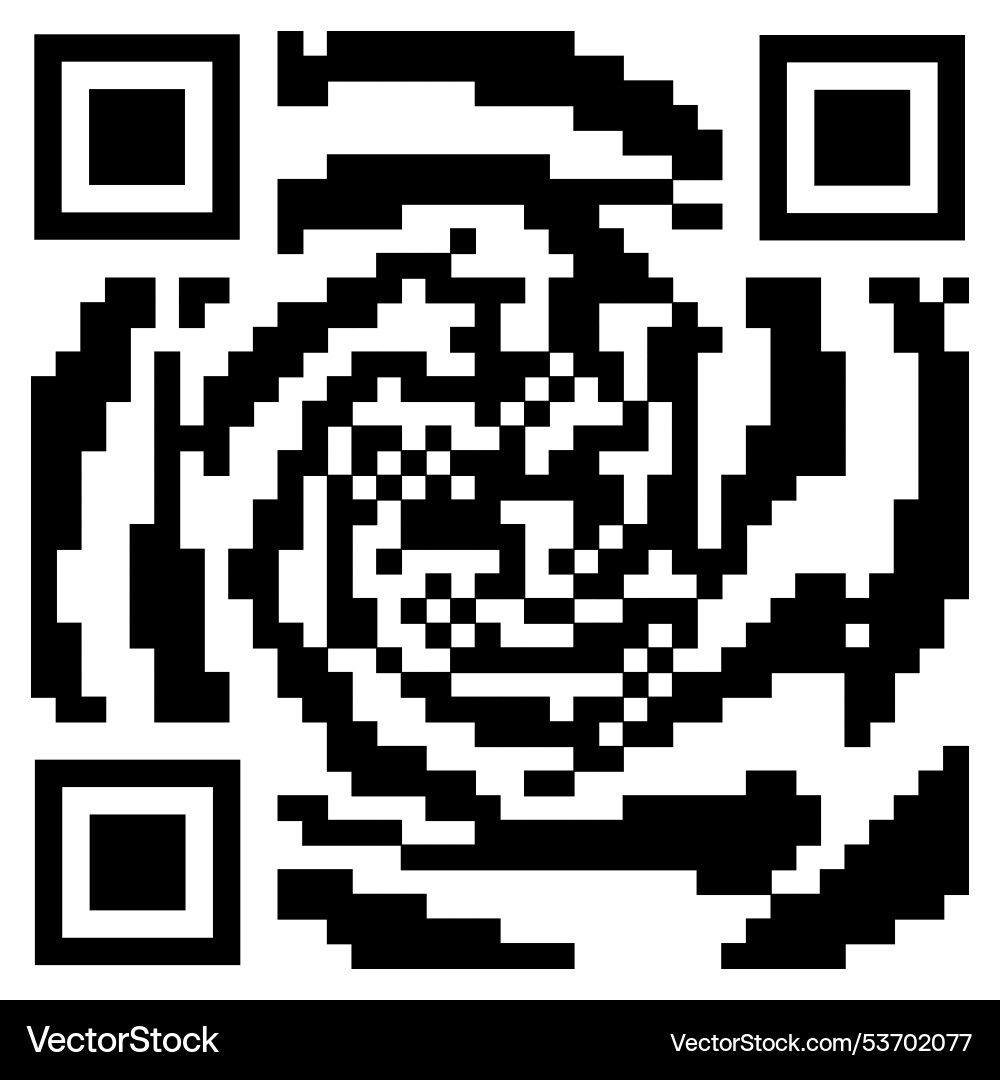 Qr-Code zum Scannen eines Smartphones Lizenzfreier Vektor