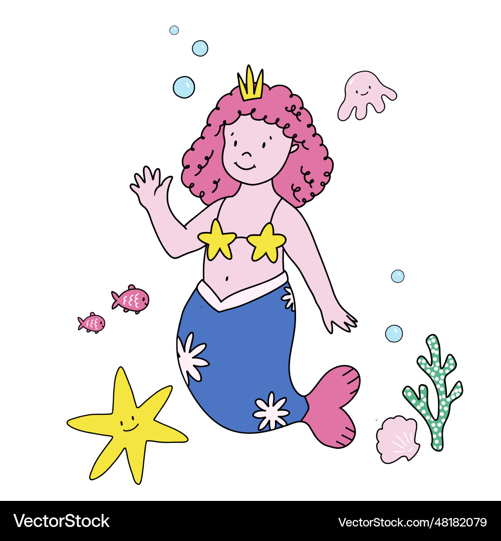 Beautiful stock with cute hand Royalty Free Vector Image