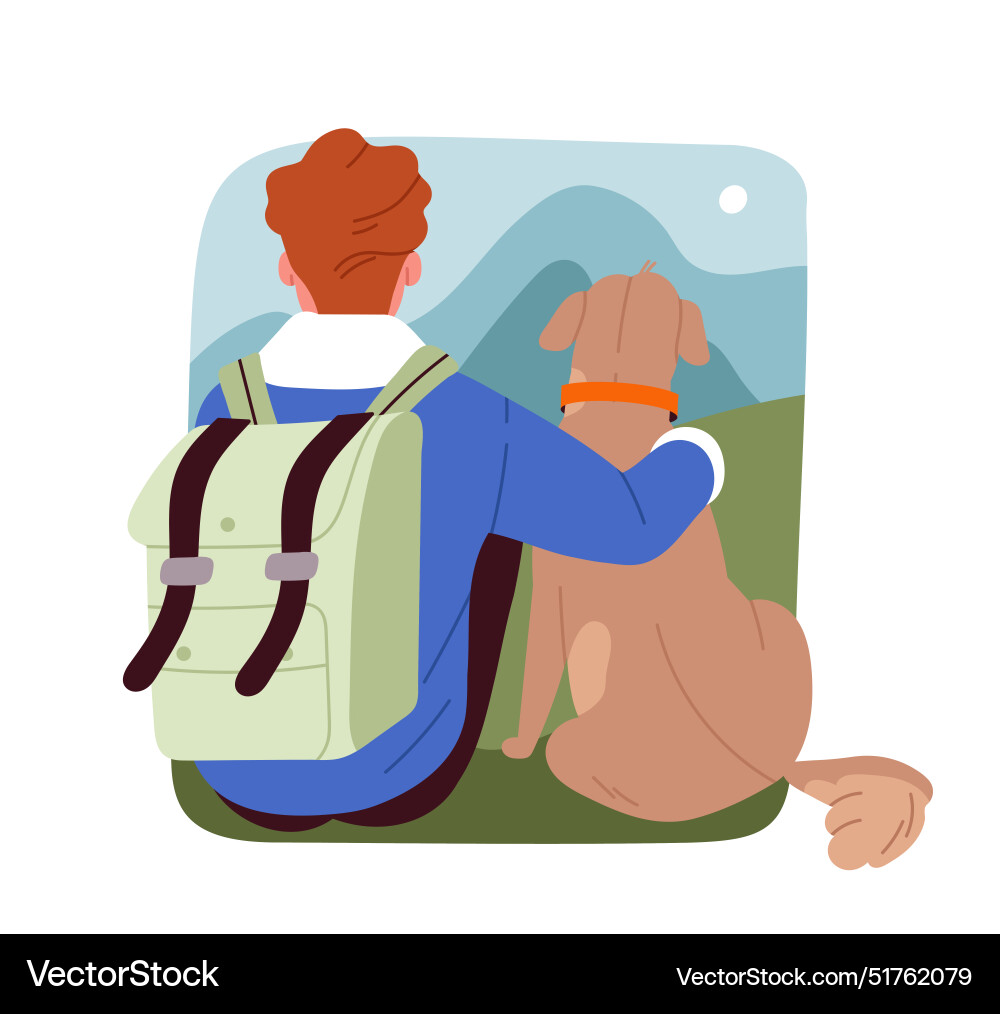 Man copes with stress Royalty Free Vector Image