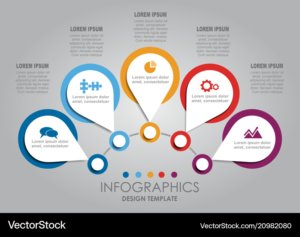 Infographic template can Royalty Free Vector Image