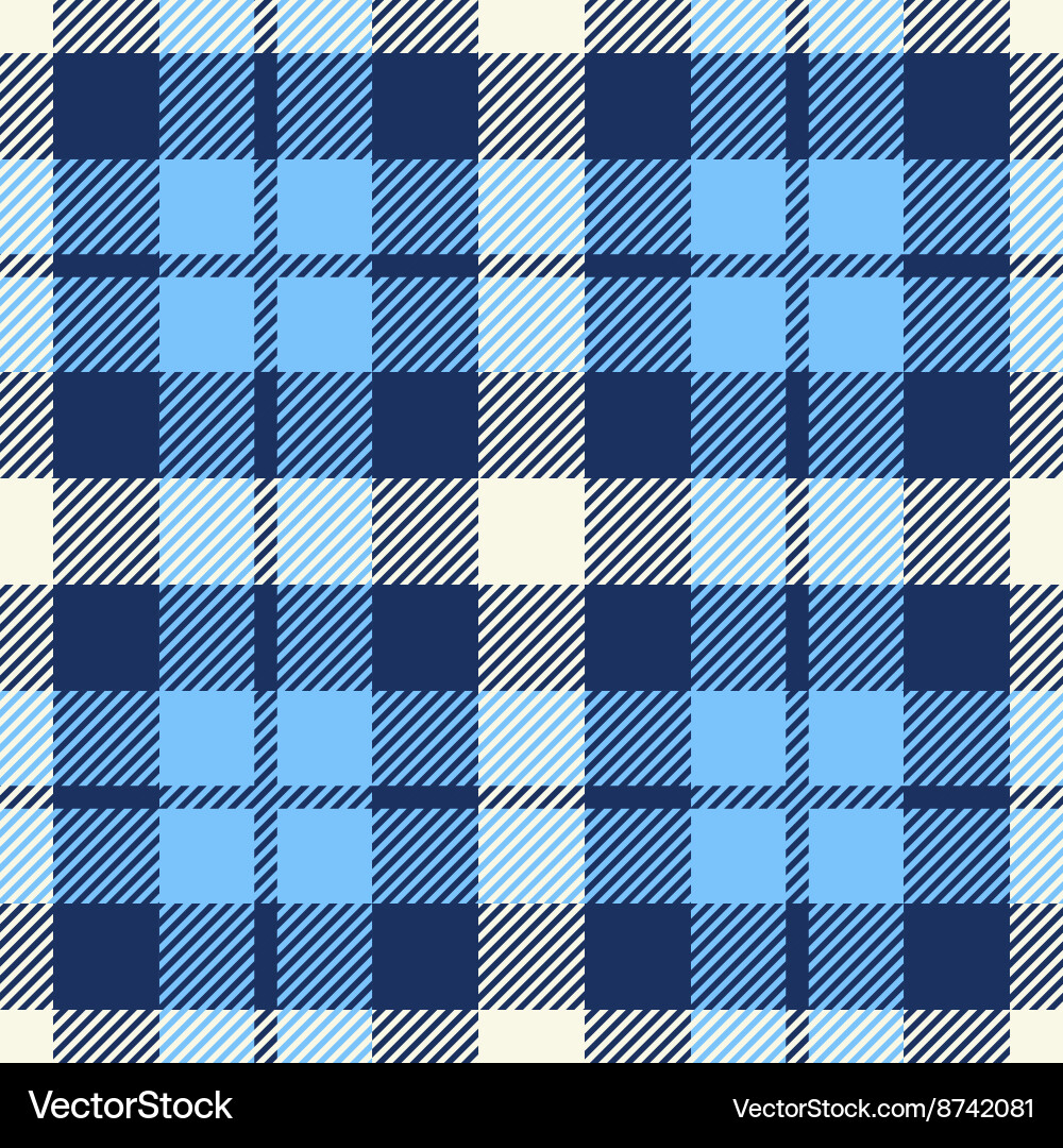 Seamless tartan pattern Royalty Free Vector Image