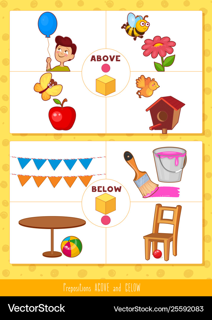 Below Preposition Images Proposition Chart Peg Poster Twinkl NZ