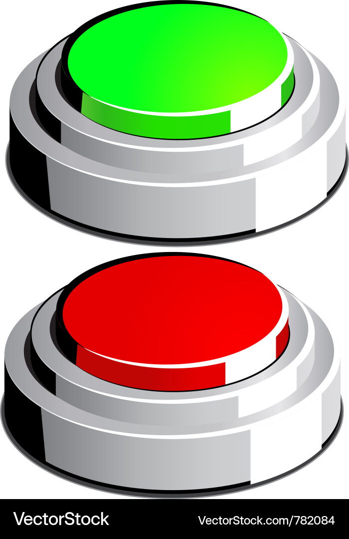 Button set Royalty Free Vector Image - VectorStock