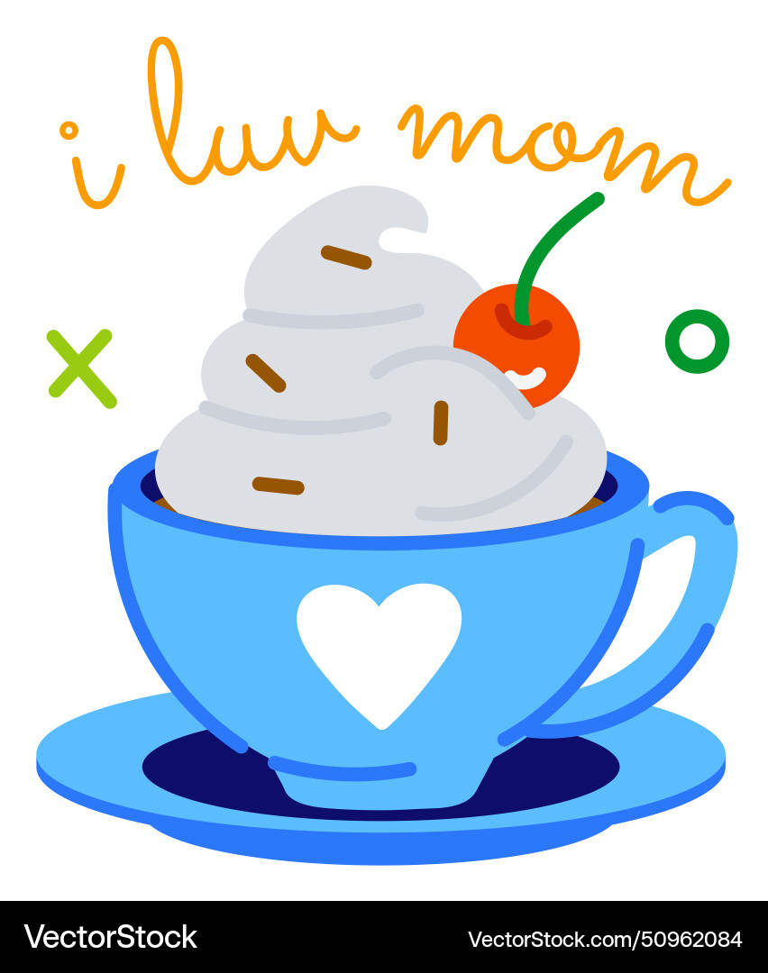 Cappuccino Royalty Free Vector Image - VectorStock