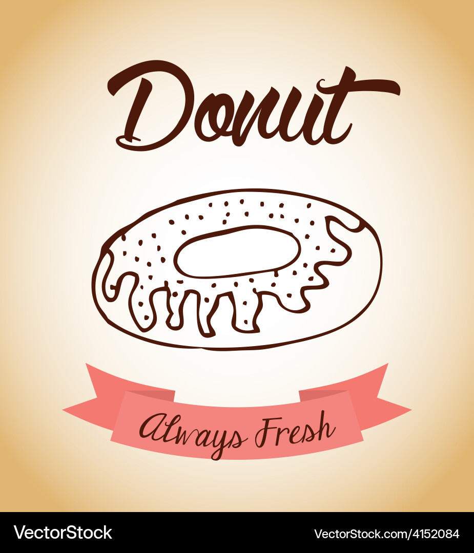 Sweet bakery Royalty Free Vector Image - VectorStock