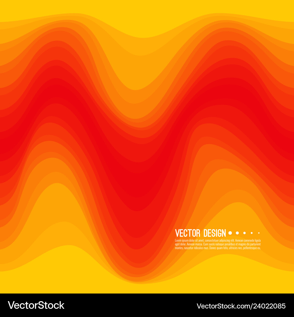 Distorted wave colorful texture Royalty Free Vector Image