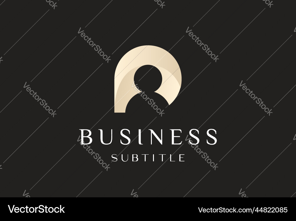 Human community group golden luxury logo design Vector Image