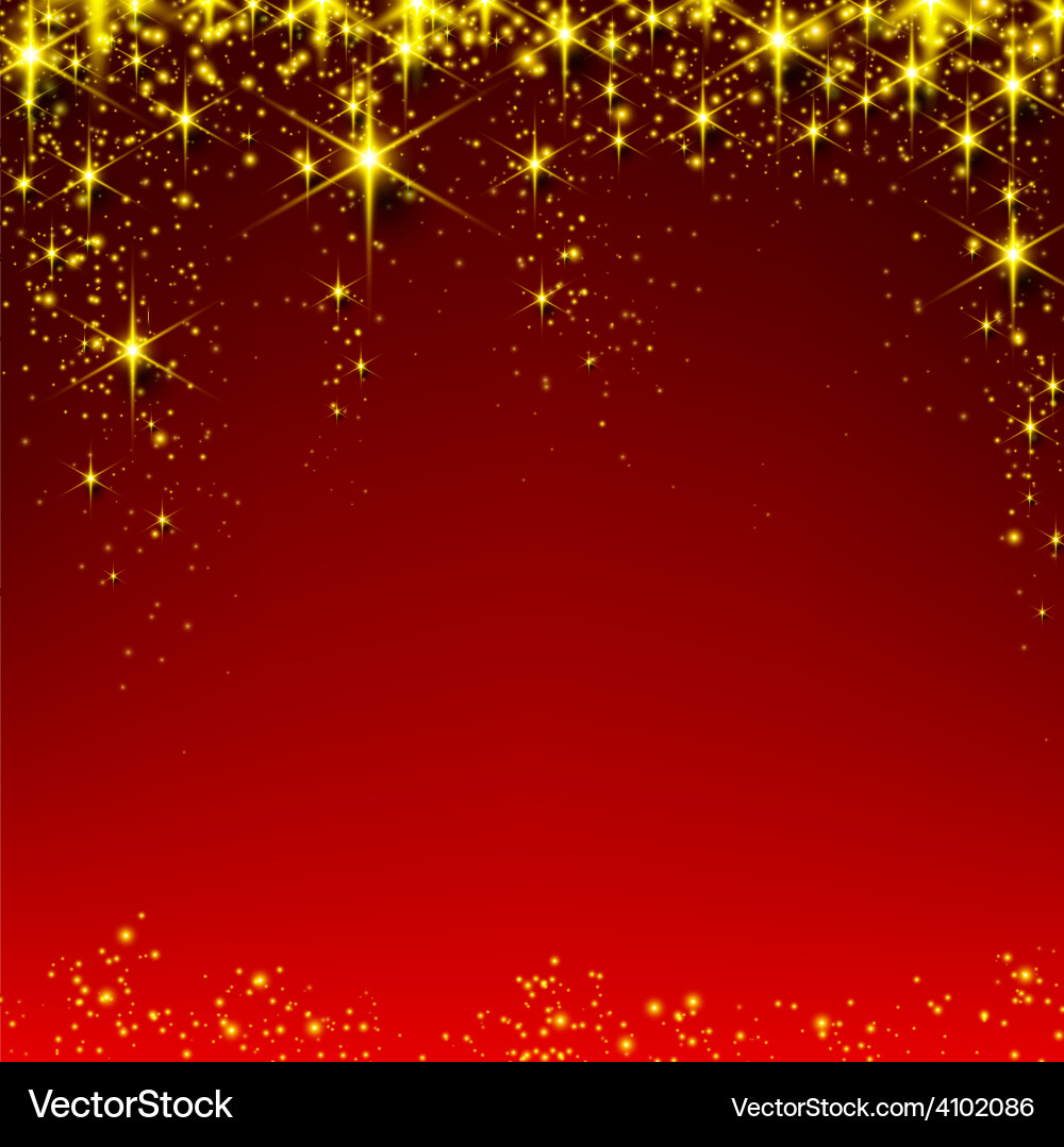 Christmas starry background Royalty Free Vector Image
