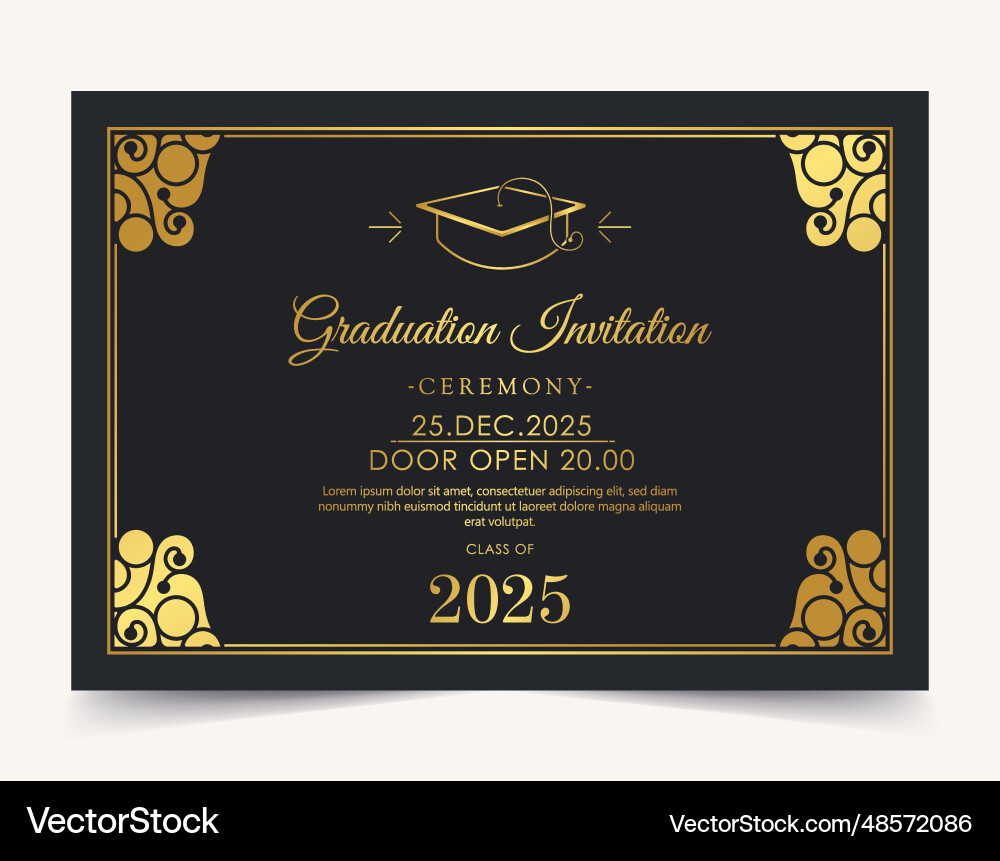 Graduation Invitations Templates 20+ Best Graduation Templates