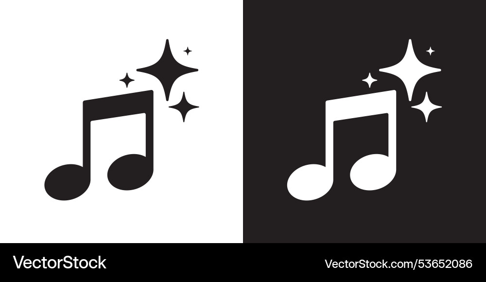 Generate music by ai icon artificial intelligence Vector Image