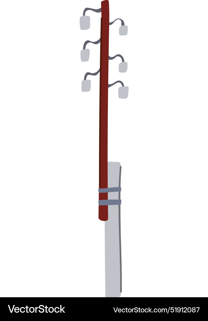 Energy electric pylon cartoon Royalty Free Vector Image