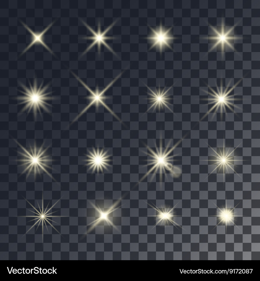 Lighting effects Royalty Free Vector Image - VectorStock