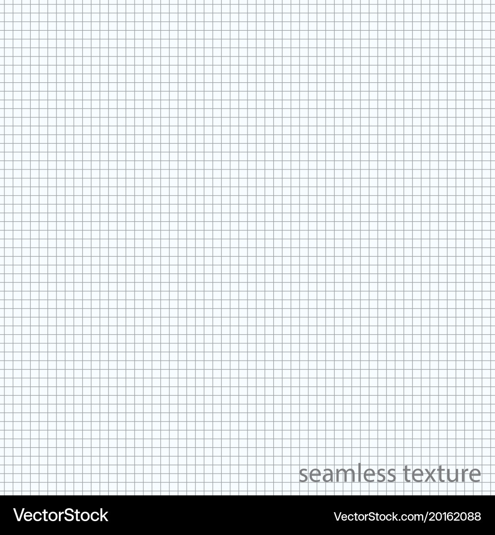 Grid seamless texture similar to paper Royalty Free Vector