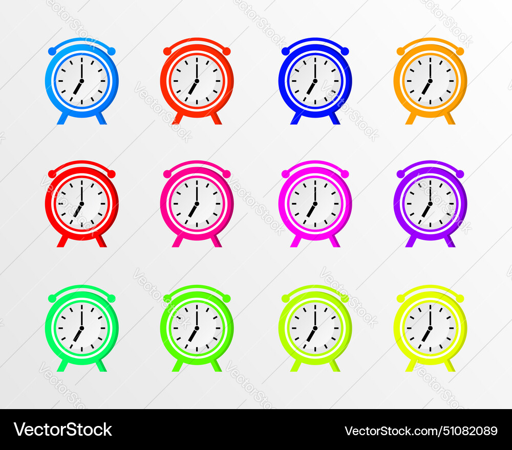 Clock image Royalty Free Vector Image - VectorStock