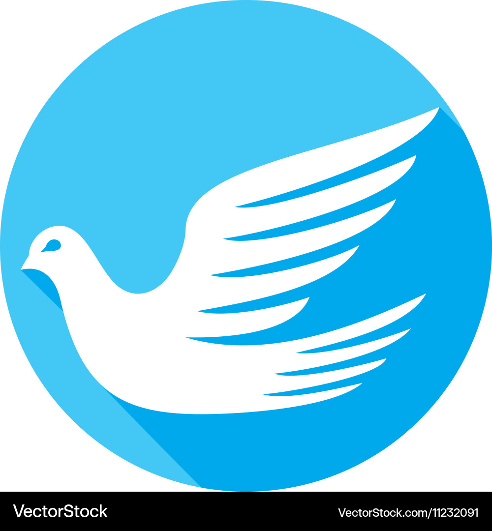 Dove icon Royalty Free Vector Image - VectorStock