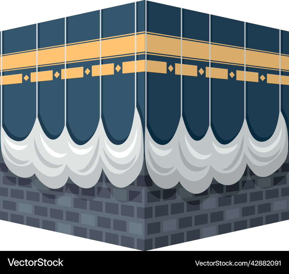 Islamic kaaba muslim Royalty Free Vector Image