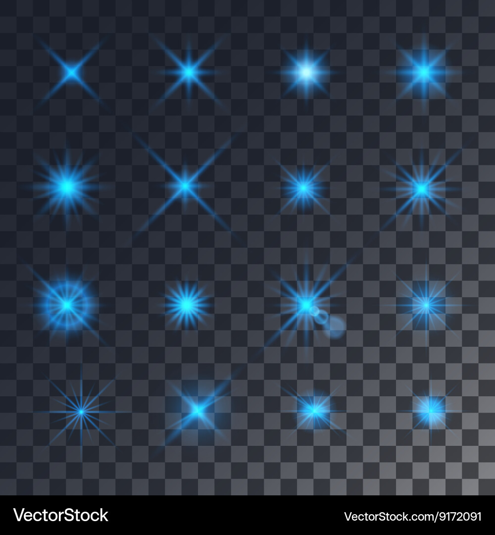 Lighting effects Royalty Free Vector Image - VectorStock