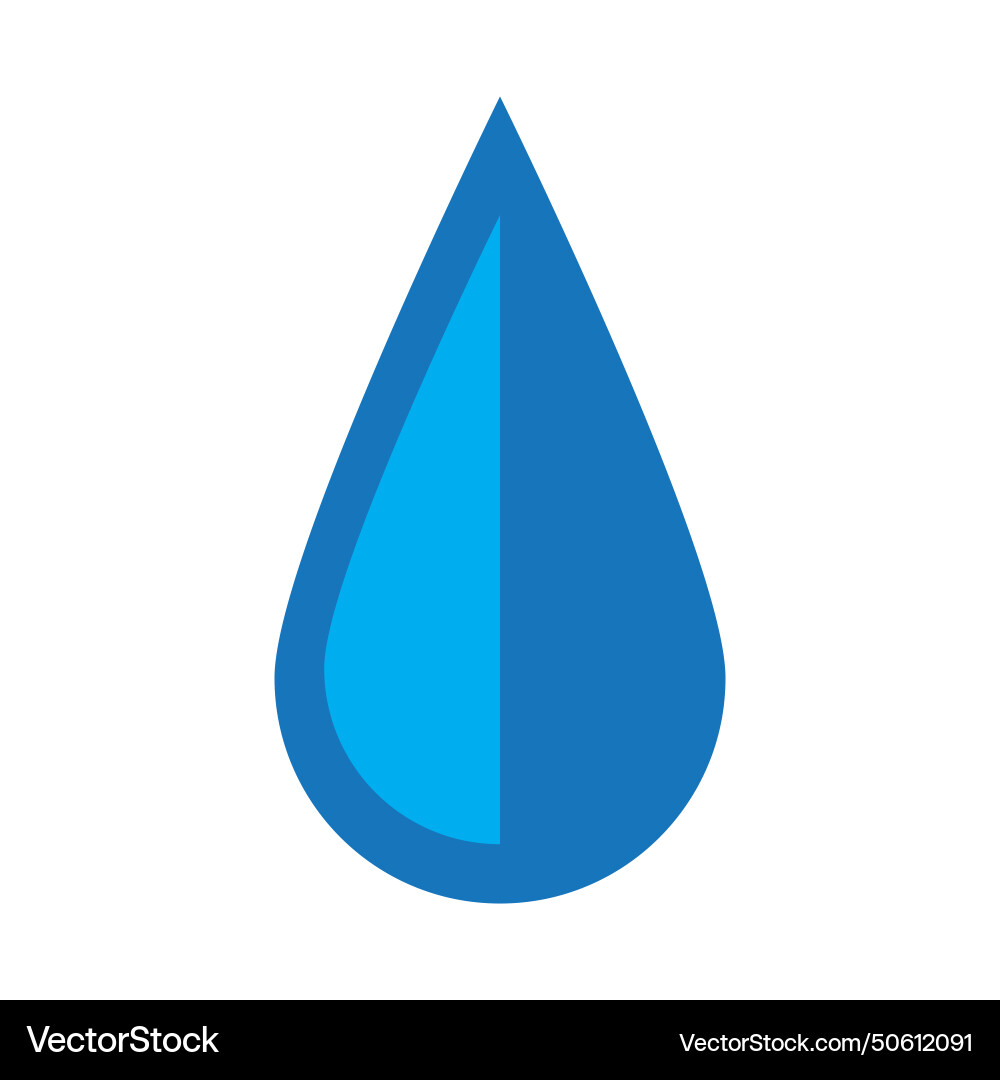 Water drop Royalty Free Vector Image - VectorStock