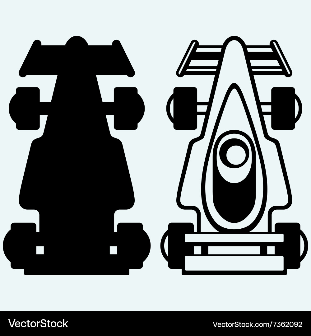 Race car Royalty Free Vector Image - VectorStock