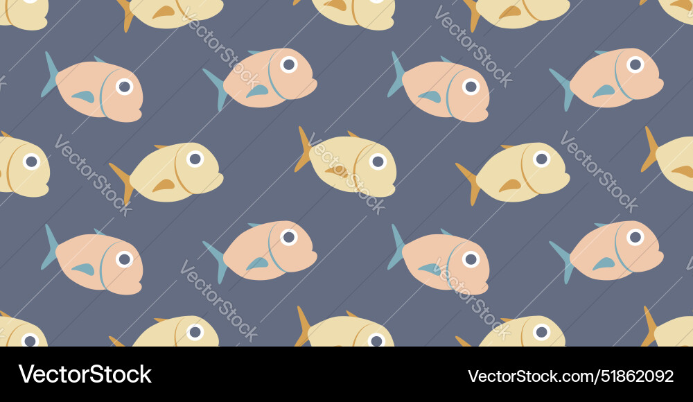 Seamless repeating pattern with a group Royalty Free Vector