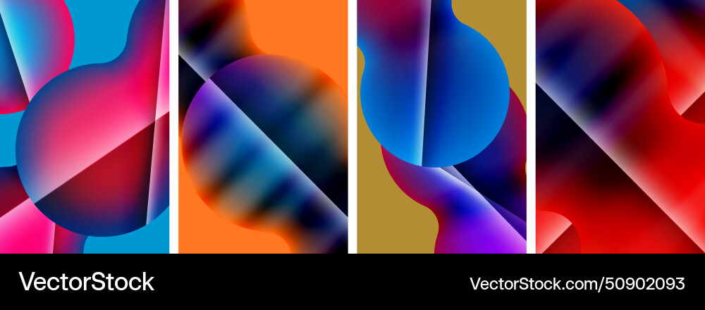 Abstract colors backgrounds Royalty Free Vector Image