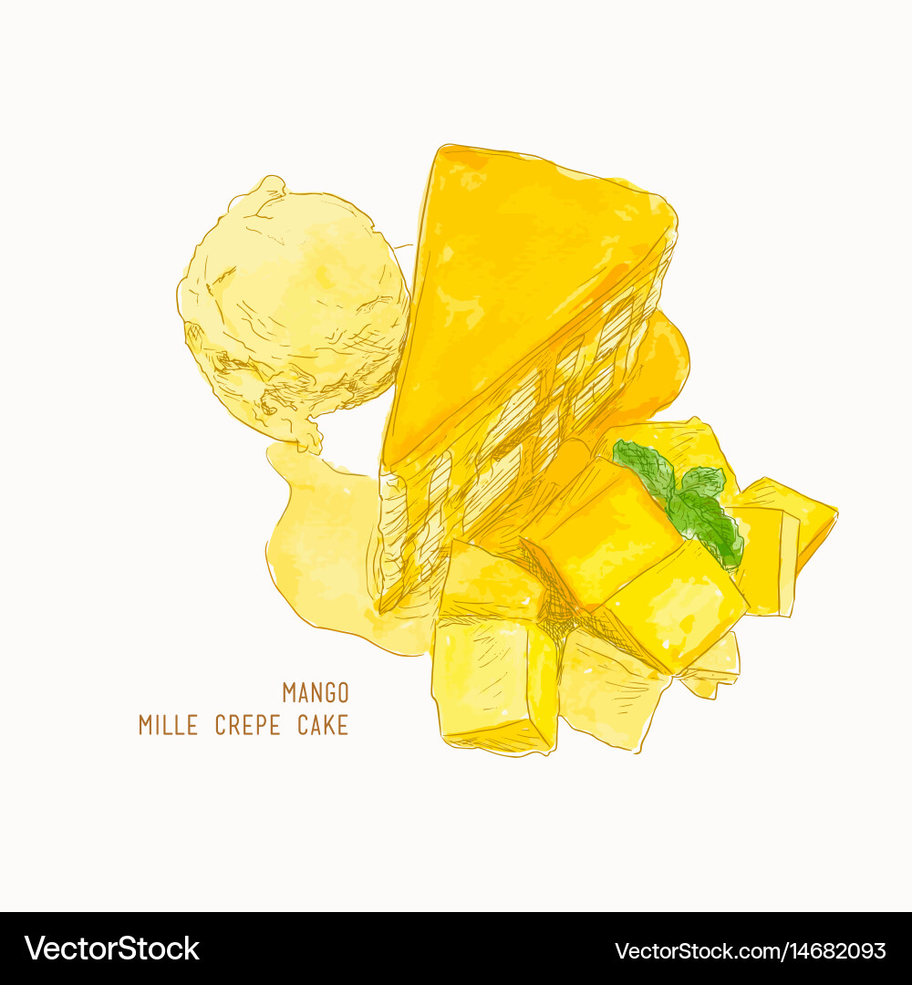 Mango Cake Vector Images (over 260)