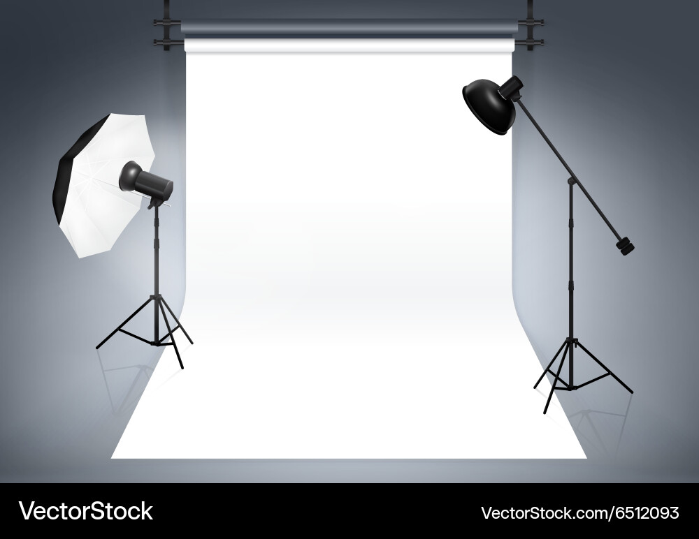 Photo studio background Royalty Free Vector Image