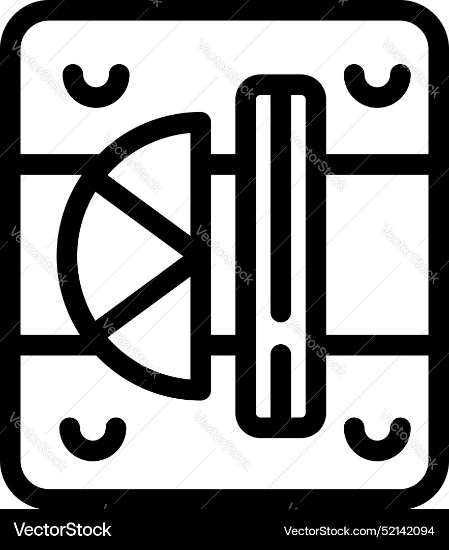 Hydroelectric dam generating green energy from Vector Image