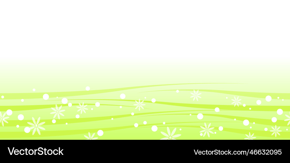 Abstract Spring Green Wallpaper Royalty Free Vector Image