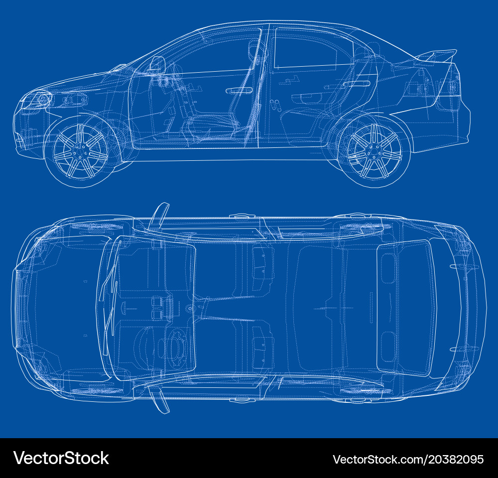 Concept car Royalty Free Vector Image - VectorStock