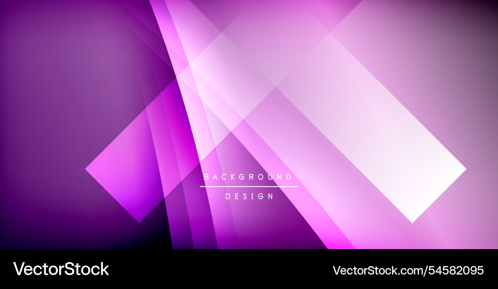 Expressive poster with shadow lines features Vector Image