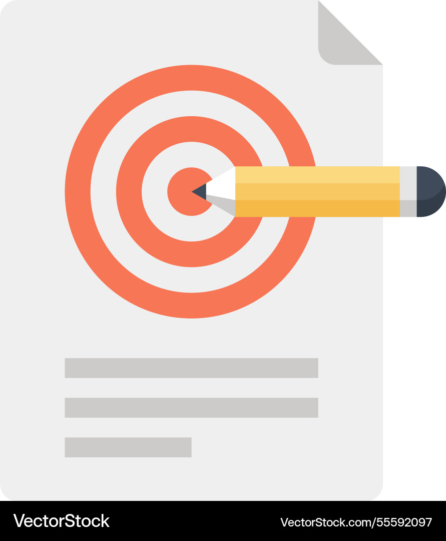 Goals Royalty Free Vector Image - VectorStock