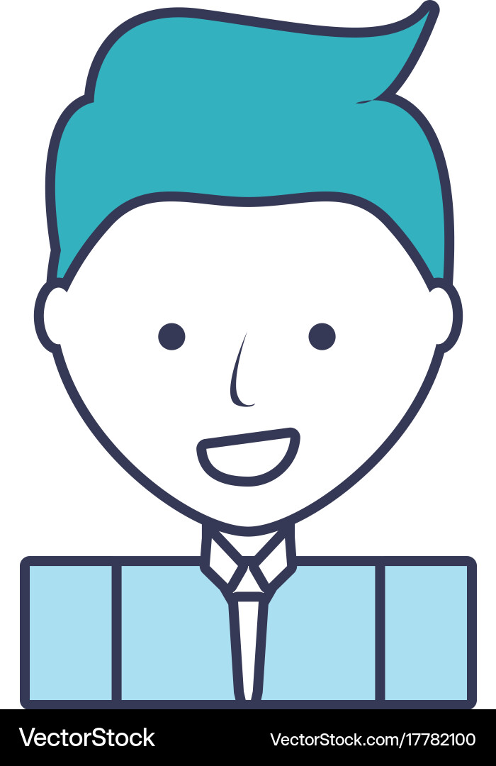 Cartoon man icon Royalty Free Vector Image - VectorStock