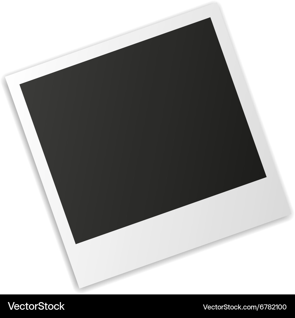 Instant photo frame Royalty Free Vector Image - VectorStock