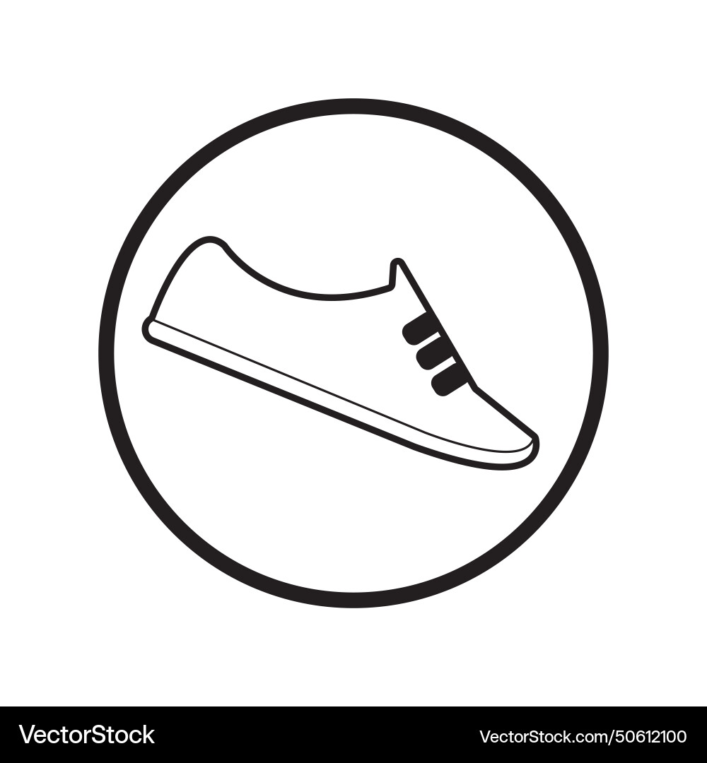 Shoe logo Royalty Free Vector Image - VectorStock