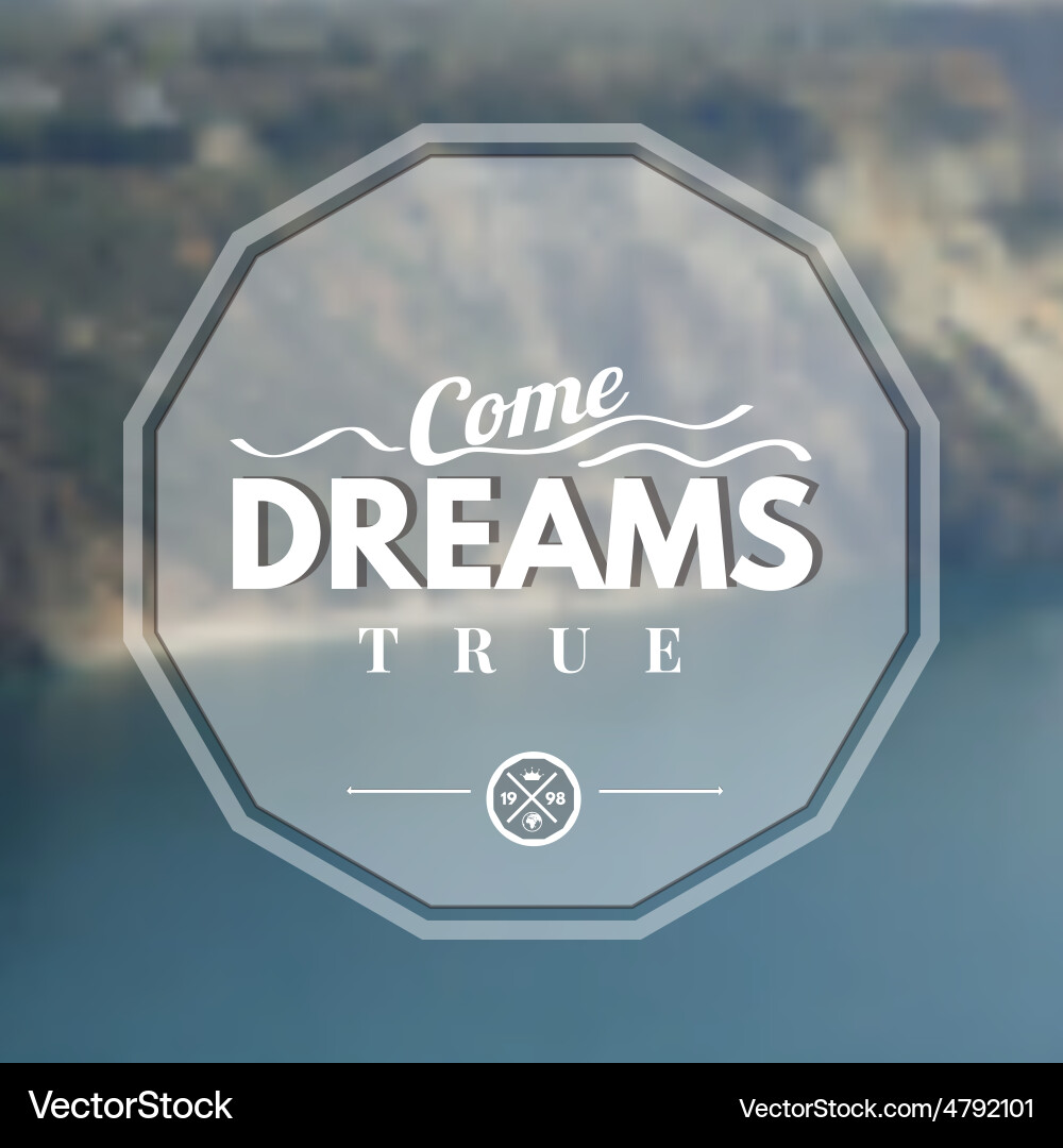 Dream logo Royalty Free Vector Image - VectorStock
