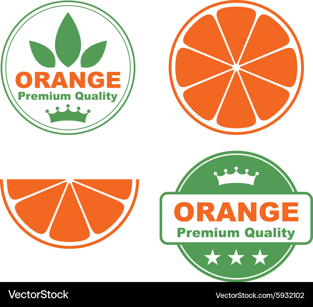 Orange Royalty Free Vector Image - VectorStock